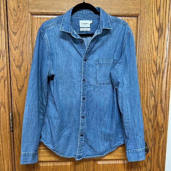 Goodfellow & Co | Shirts | Goodfellow Co Denim Button Down Shirt | Poshmark